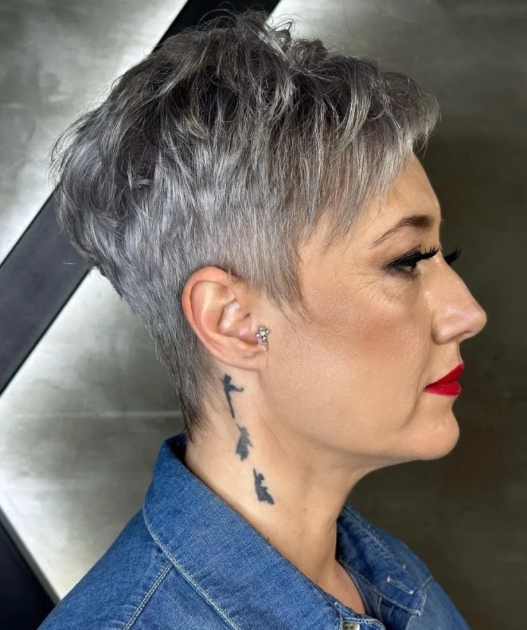 21 Modern Pixie Haircuts for Women Over 60