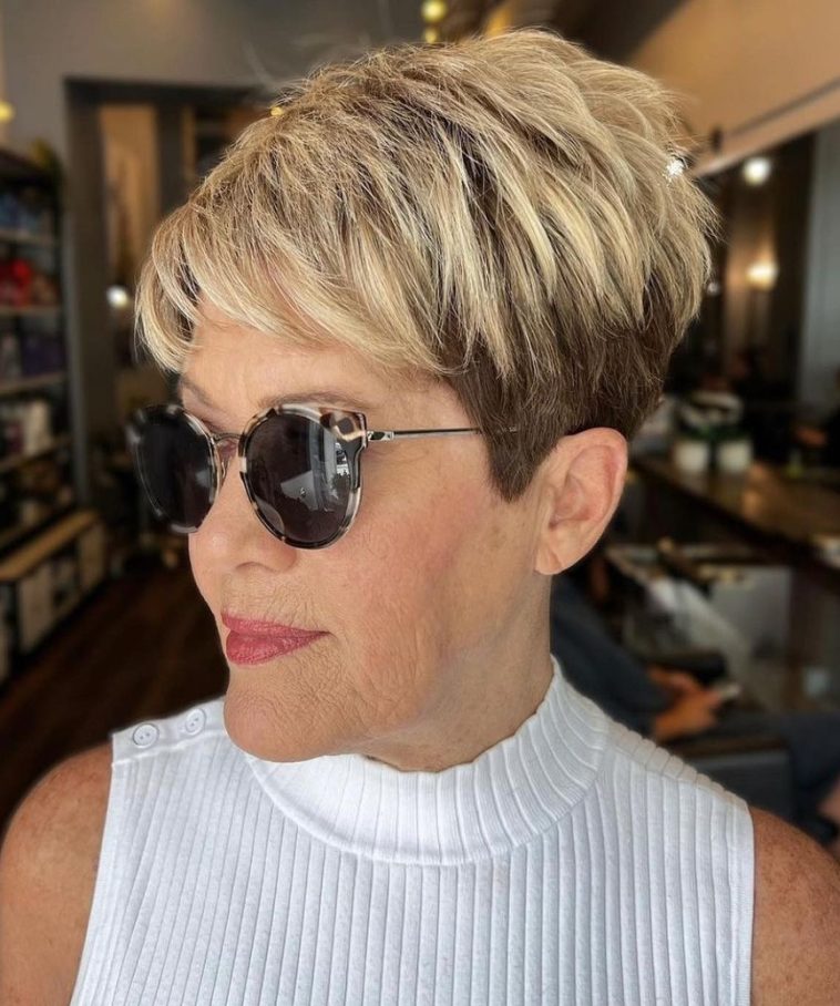 21 Modern Pixie Haircuts for Women Over 60